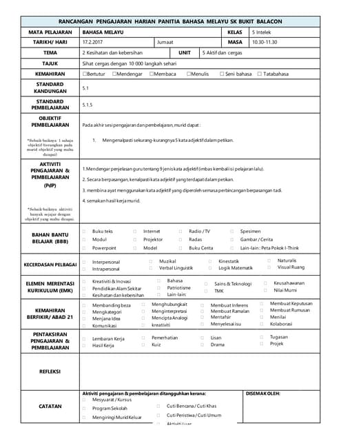 Muka depan kertas peperiksaan | DOCX