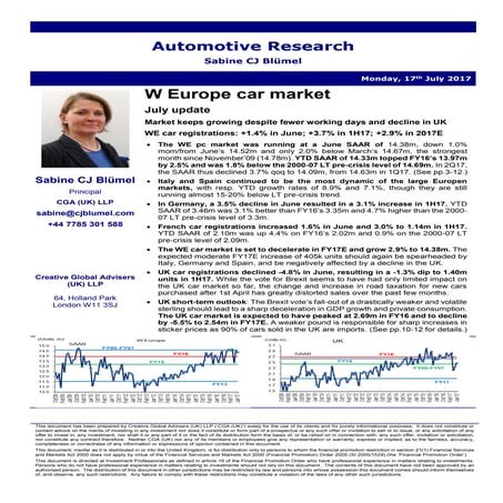 cga - we car markets - july update | PDF