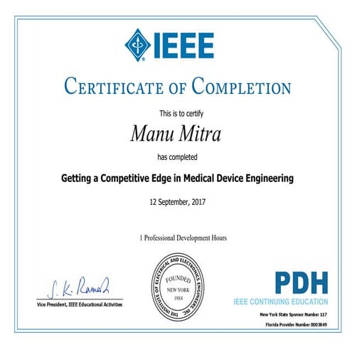 17. IEEE PDH (getting a competitive edge) | PPT