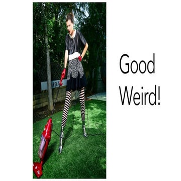 Fashion Photography : Weird is good if it's good weird! | PPT