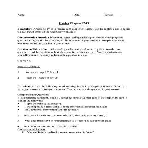 17 19 questions and vocab | DOCX