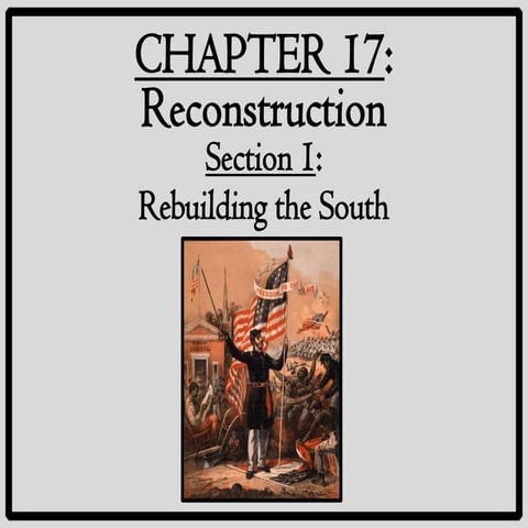 17 1 rebuilding the south | PPTX