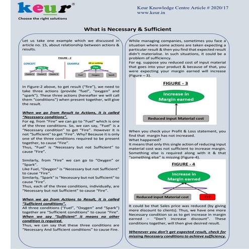17. what is necessary and sufficient | PDF