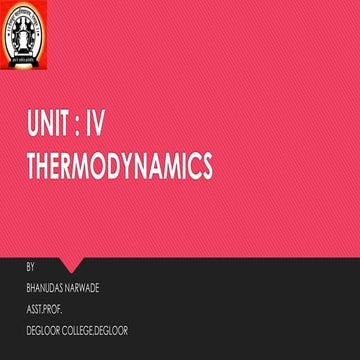 Thermodynamics class 11 | PPTX