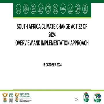 Ra 9729 Climate Change Act of 2009 | PPT