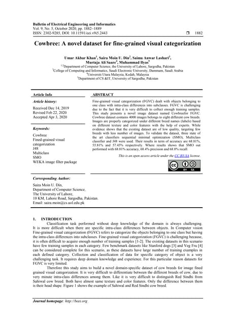 Paper Presentation on CATTLE BREED DETECTION AND CATEGORIZATION USING IMAGE PROCESSING AND ...