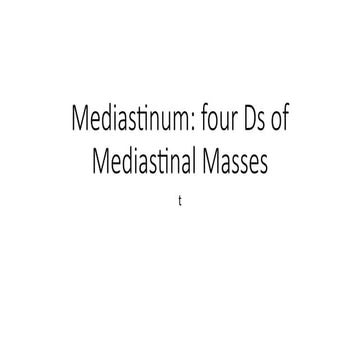 17. Mediastinal masses.pptx pkease use it | PPTX