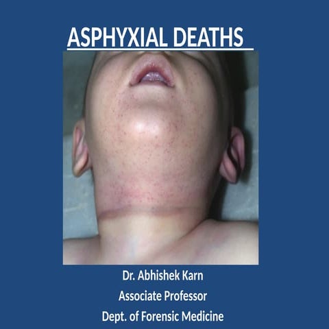 Asphyxia | PPTX