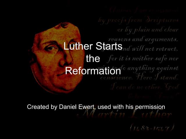 The reformation | PPT