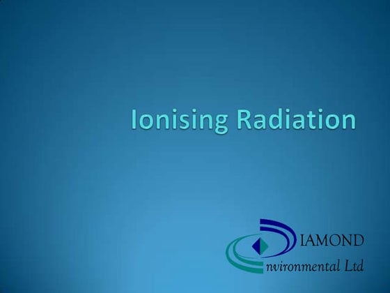 Basics of Radiation | PPT