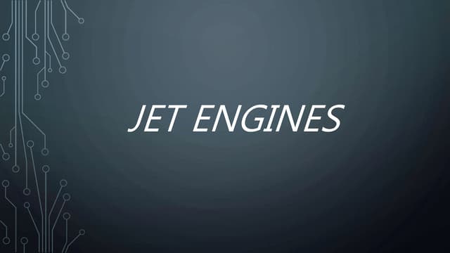 best ppt on jet engines | PPTX