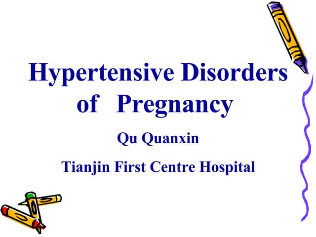 Pregnancy Induced Hypertension- Pathophysiology | PPTX