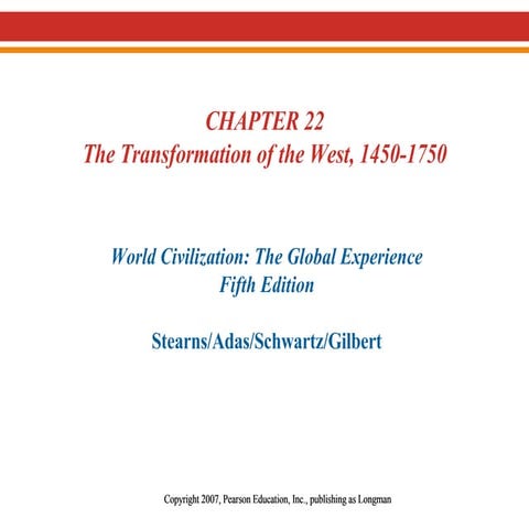 17. The Transformation of the West | PPT