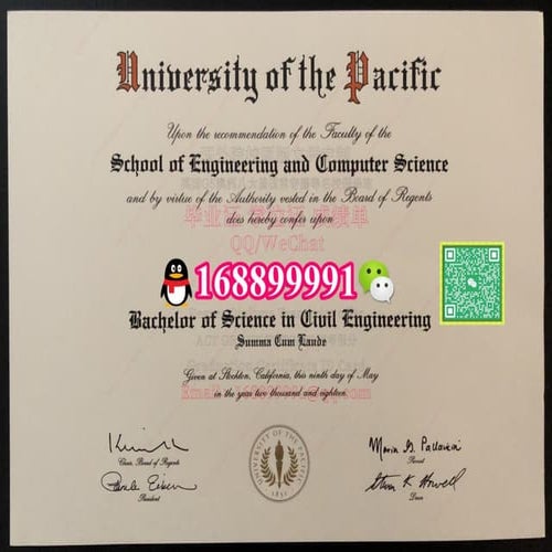 University of the Pacific degree offer diploma Transcript | PPT