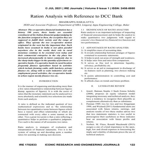 1702833 PAPER Ration Analysis with Reference to DCC Bank.pdf