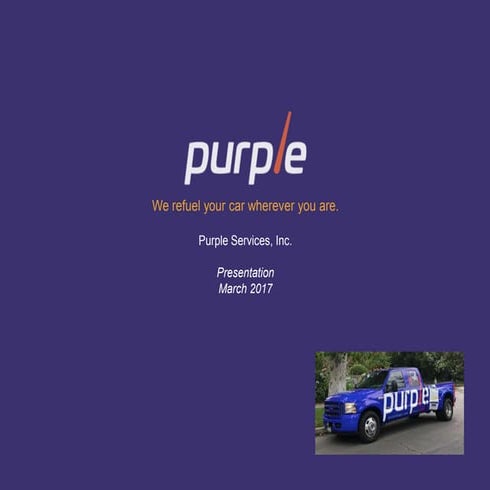 Purple Services | PPTX | Automotive Industry | Industries