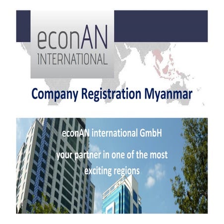 Myanmar: Registration of Foreign Companies | PPT
