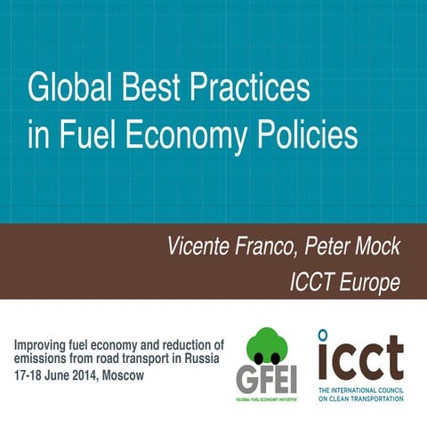 Greenhouse Gas and Fuel Economy Standards | PPT