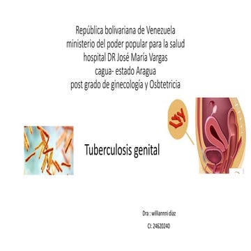 Salpingitis tuberculosa | PPTX
