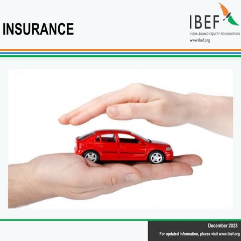 IBEF report on the Insurance market in India | PDF