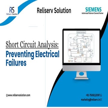 Short Circuit Analysis: Preventing Electrical Failures | PPTX