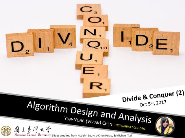 Divide And Conquer Algorithm Slides For Information And Review Ppt