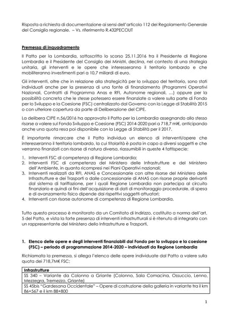 Lettera vertici AMSA A2A | PDF