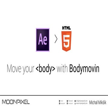 Move your with Bodymovin (AE to HTML) | PDF