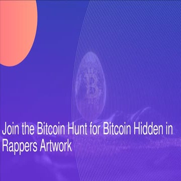 Crack the Code: Find the Bitcoin Hidden in Cipher's Art | PPT