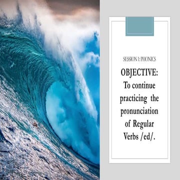 Regular verbs / practicing verbs with kids | PPT