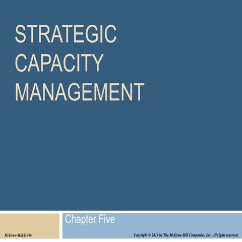 CAPACITY PLANNING | PPT