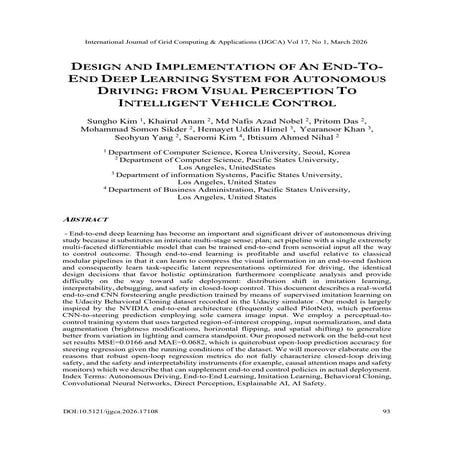 DESIGN AND IMPLEMENTATION OF AN END-TOEND DEEP LEARNING SYSTEM FOR ...