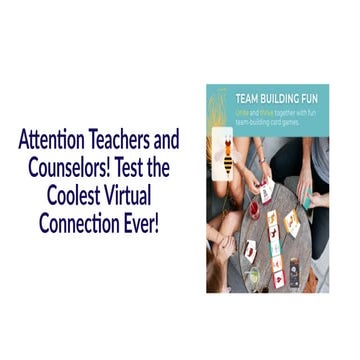 Calling All Teachers and Counselors to Test-Drive Our Coolest Virtual ...
