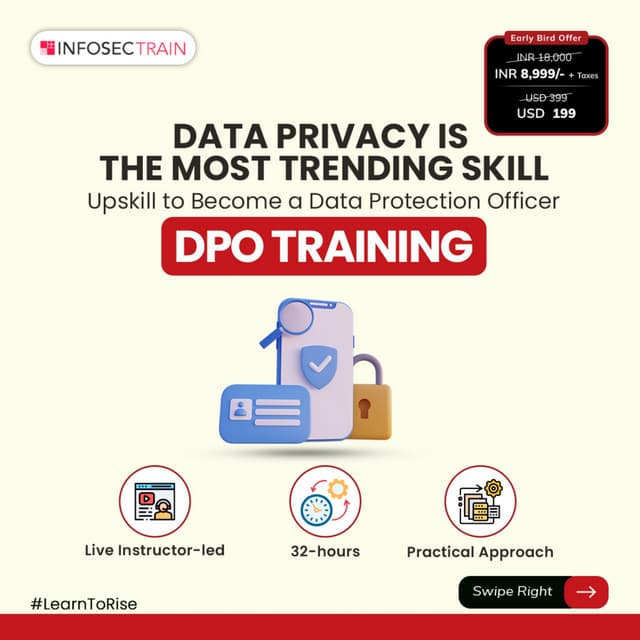 𝐃𝐚𝐭𝐚 𝐏𝐫𝐨𝐭𝐞𝐜𝐭𝐢𝐨𝐧 𝐎𝐟𝐟𝐢𝐜𝐞𝐫 (𝐃𝐏𝐎) 𝐎𝐧𝐥𝐢𝐧𝐞 𝐓𝐫𝐚𝐢𝐧𝐢𝐧𝐠" ! | PDF