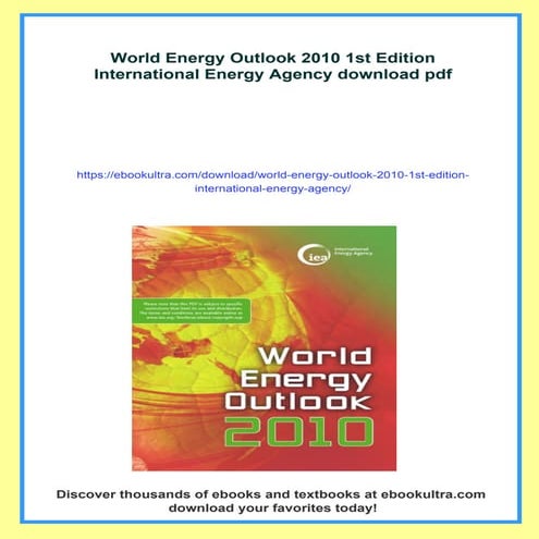 IEA World Energy Outlook 2025 Full version report | PDF