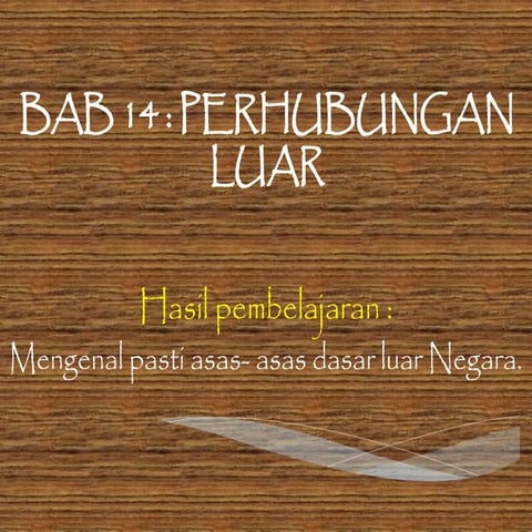 Pengajian Am dasar luar malaysia | ODP