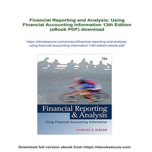 Financial Reporting and Analysis: Using Financial Accounting ...