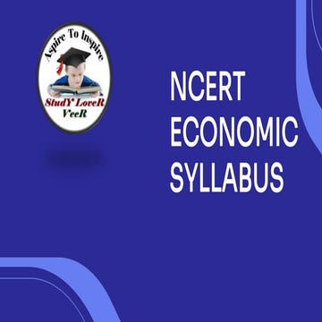 NCERT economy made easy to understand to study | PDF