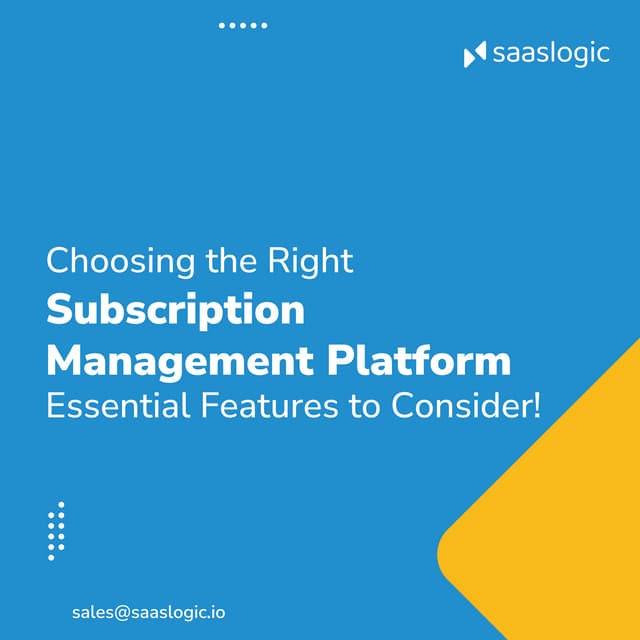 Are you seeking the best subscription management platform for your SaaS ...