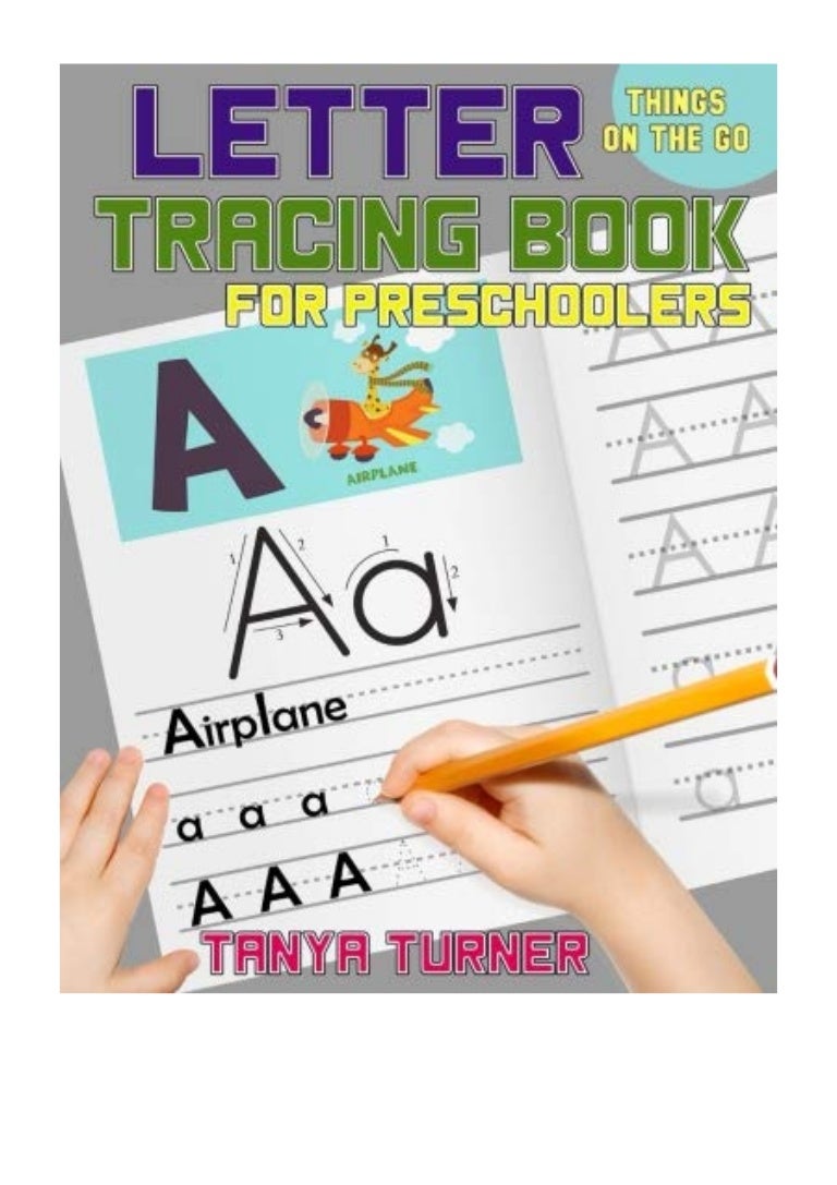Letter Tracing Book For Preschoolers PDF Tanya Turner Alphabet Han Letter Tracing Book For Preschoolers PDF Tanya Turner Alphabet Han