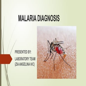 malaria - lab. diagnosis.pptx