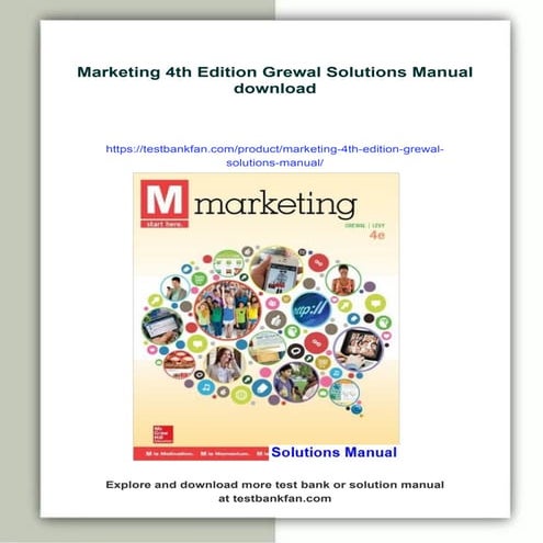 Marketing 4th Edition Grewal Solutions Manual | PDF
