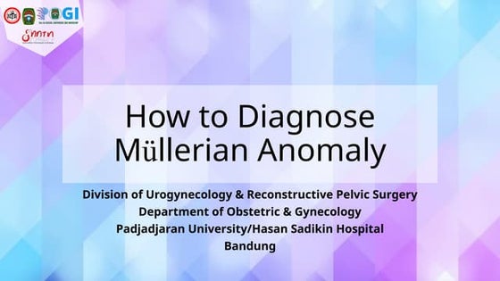 Congenital malformations of female genital tract | PPTX | Infertility ...