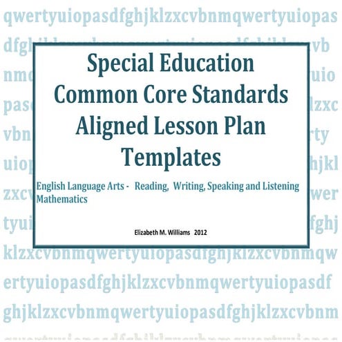 172901 special educationcommoncorestandardsalignediep ...