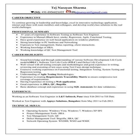 TEJ NARAYAN SHARMA | DOC | Computer Software and Applications | Computing