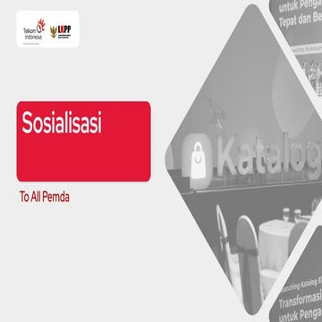 Katalog Elektronik Versi 6 (INAPROC) & Ekosistem Pengadaan Barang ...