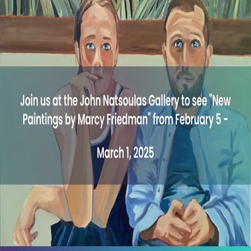 March Friedman Exhibition of New Paintings from February 5 to March 1 ...