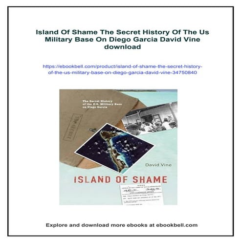 Island Of Shame The Secret History Of The Us Military Base On Diego ...