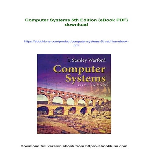 Download full ebook of Computer Systems 5th Edition (eBook PDF) instant download pdf | PDF