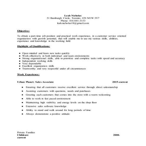 Benjamin neal resume | PDF